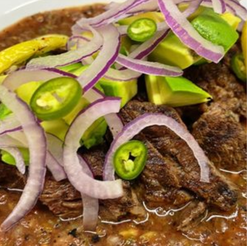 Aguachile de Rib Eye – Mariscos El Rey Obregón